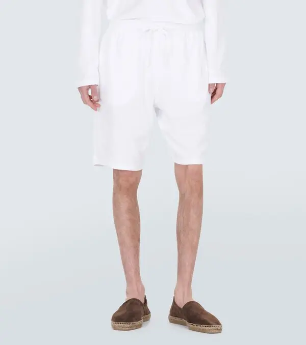 Vilebrequin Bolide Terry Shorts - White