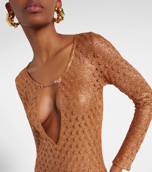 Missoni Lamé Beach Dress