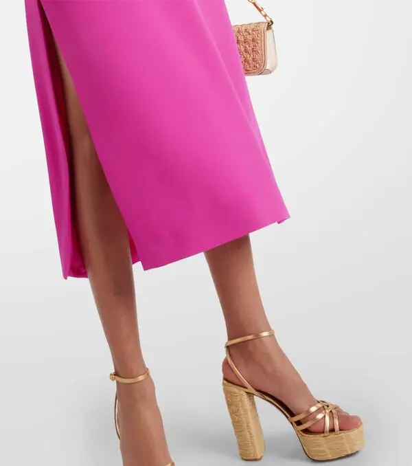 Valentino Garavani Vgold Silk Kaftan
