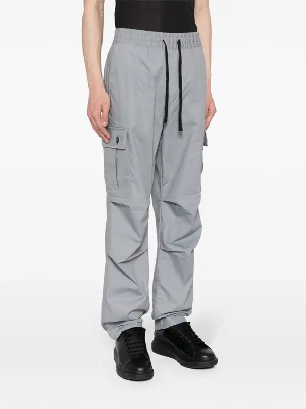 Hugo Straight-leg Cargo Trousers - Grey