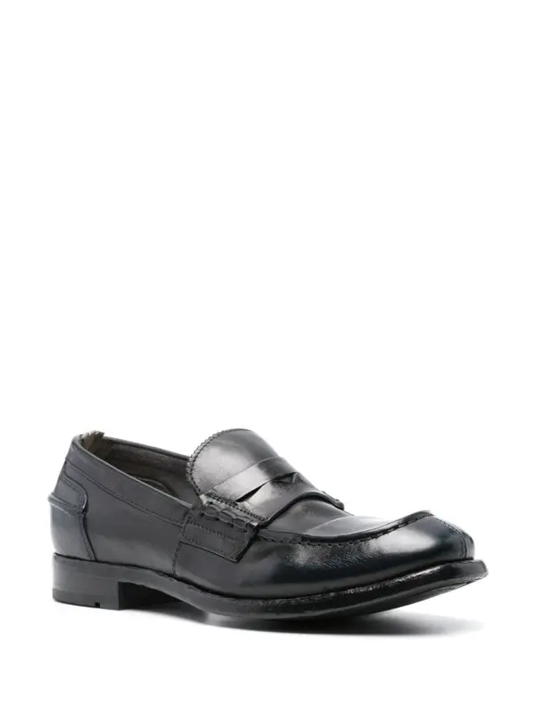 Officine Creative Solitude 001 Leather Loafers