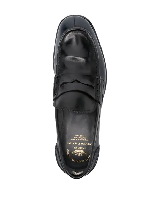 Officine Creative Solitude 001 Leather Loafers