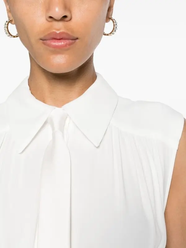 Elisabetta Franchi Tie-detail Crepe Jumpsuit