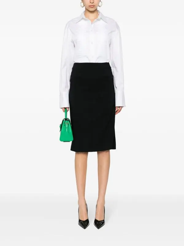 GENNY Sequin-embellished Poplin Shirt