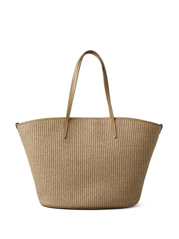 Brunello Cucinelli Woven Tote Bag
