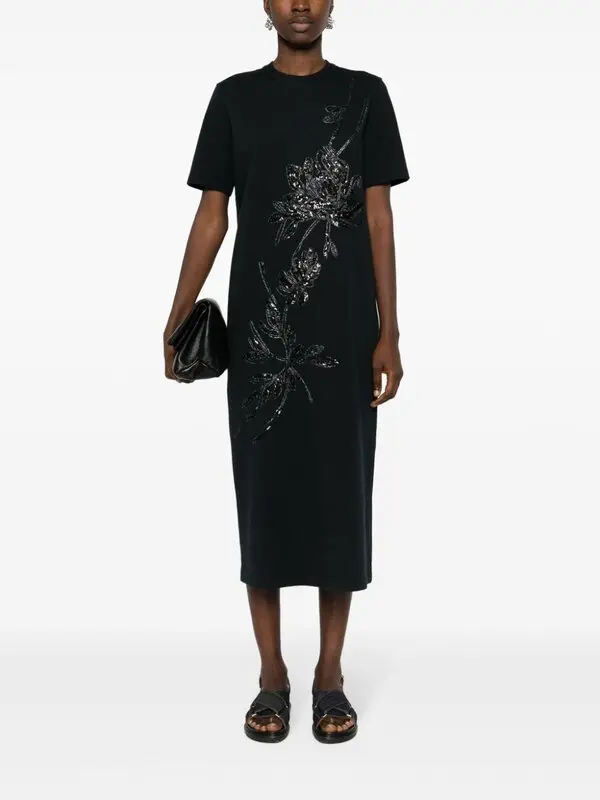 Brunello Cucinelli Sequin-embellished Midi Dress