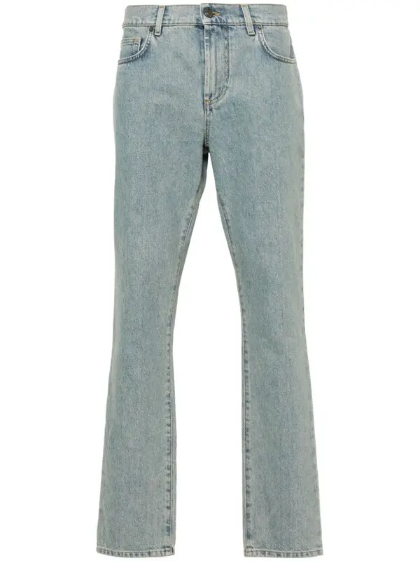 Moschino Straight-leg Washed Jeans