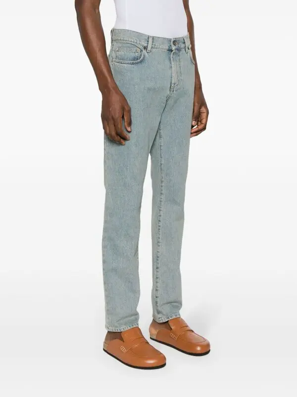 Moschino Straight-leg Washed Jeans