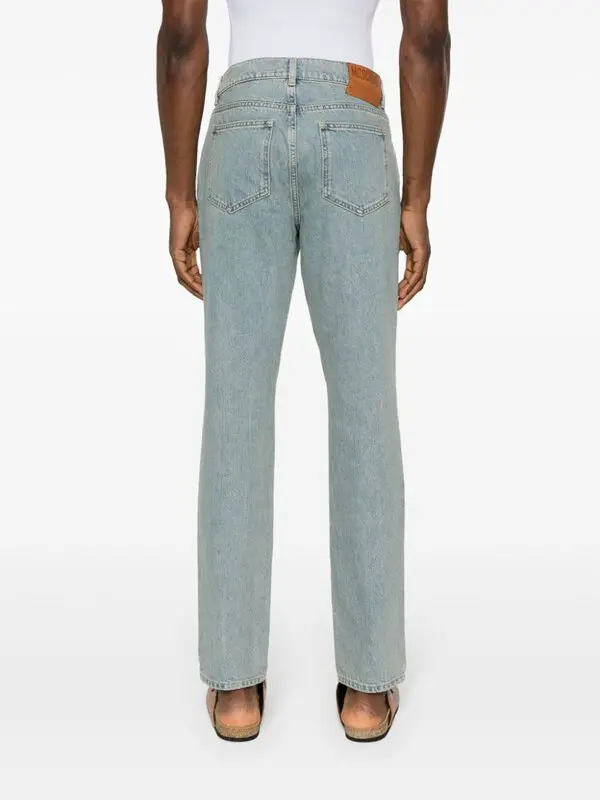 Moschino Straight-leg Washed Jeans