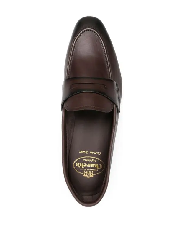 Church's Leather Penny Loafers - Brown