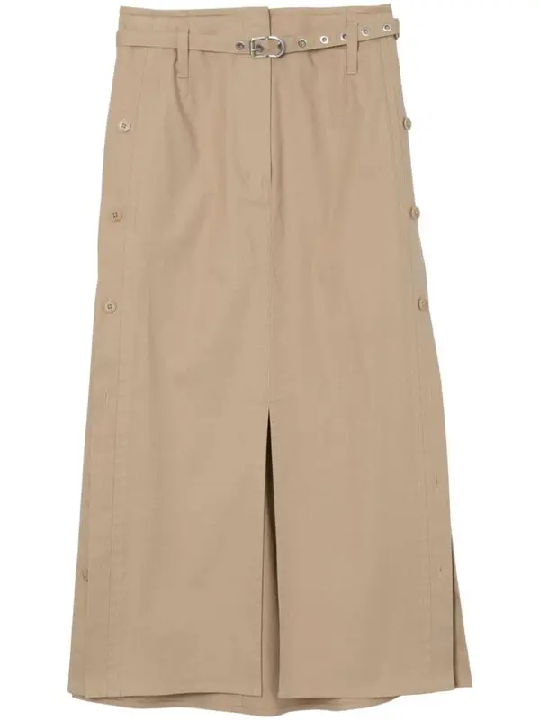 3.1 Phillip Lim Belted Midi Skirt