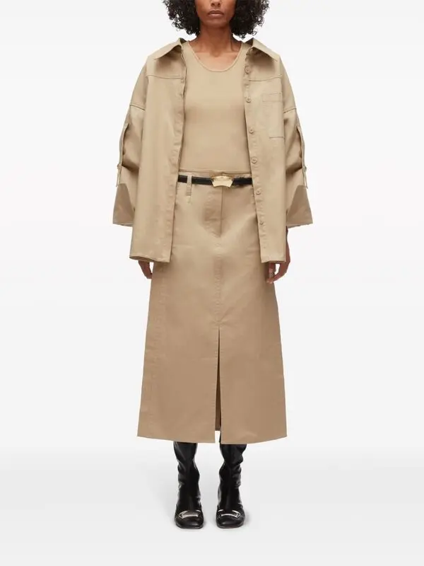 3.1 Phillip Lim Belted Midi Skirt