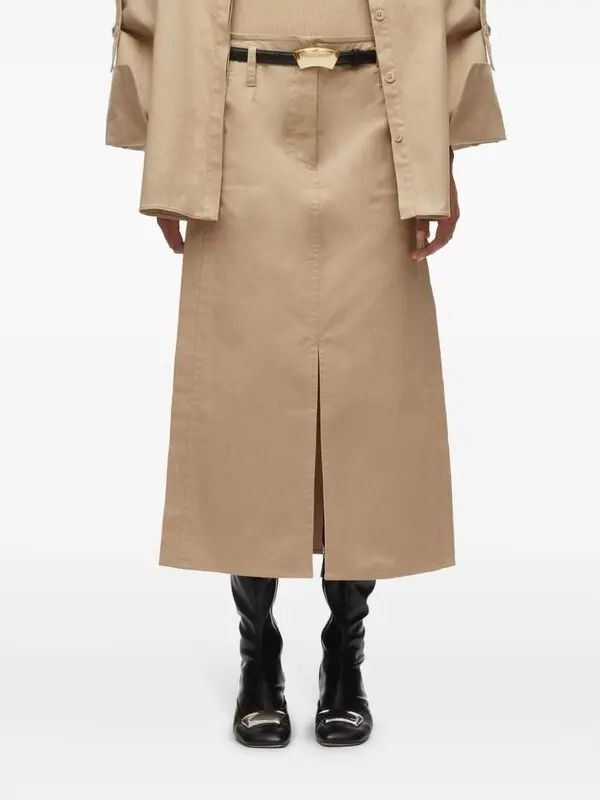 3.1 Phillip Lim Belted Midi Skirt