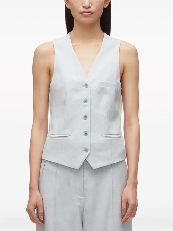 3.1 Phillip Lim Built-in Bra Waistcoat