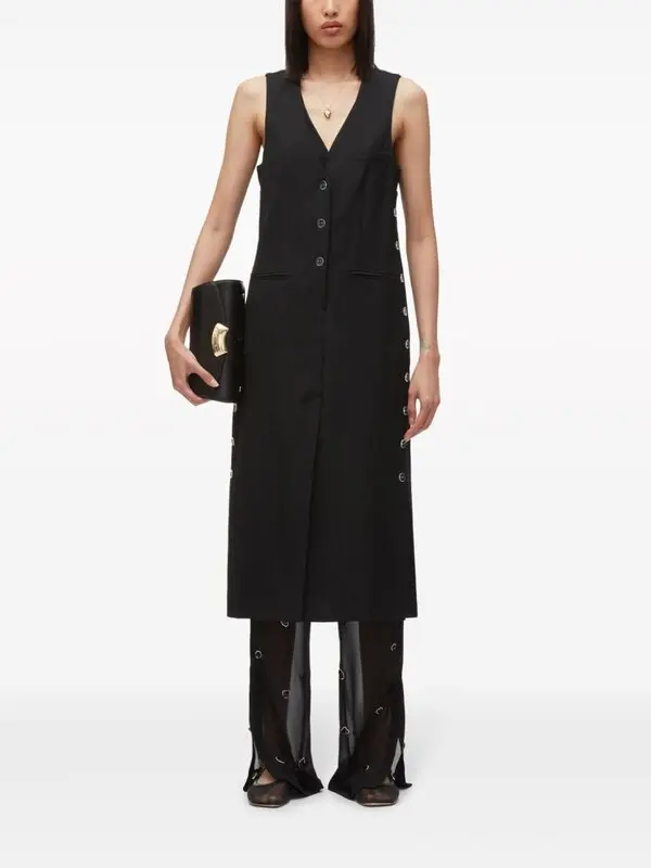 3.1 Phillip Lim Tailored Vest Midi Dress