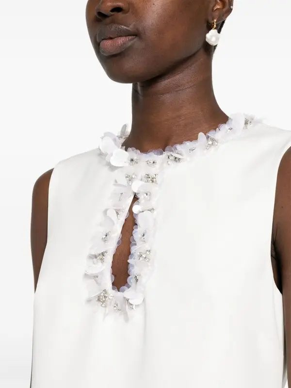 P.a.r.o.s.h Crystal-embellished Mini Dress