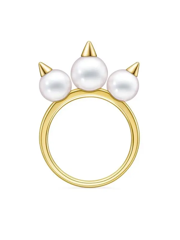 TASAKI 18kt Yellow Danger Neo Pearl Ring - Gold