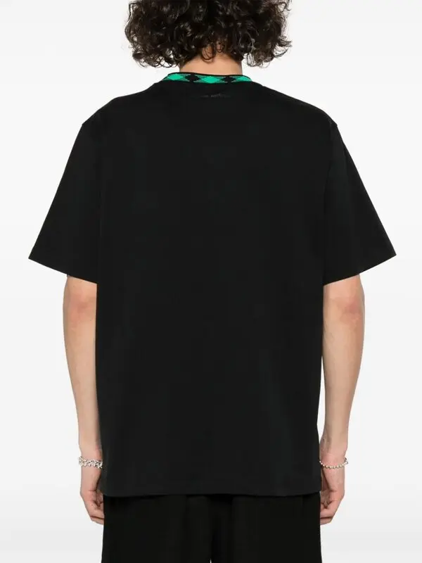 WALES BONNER Original Organic Cotton T-shirt - Black
