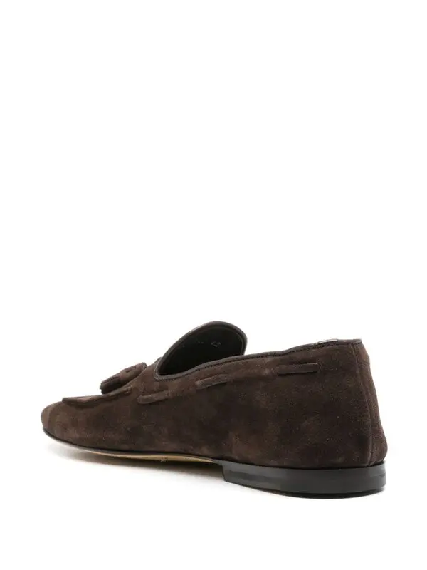 Officine Creative Tassel-detailed Suede Loafers