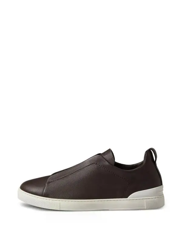 Zegna Triple Stitch Secondskin Sneakers