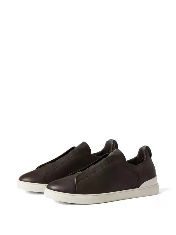 Zegna Triple Stitch Secondskin Sneakers