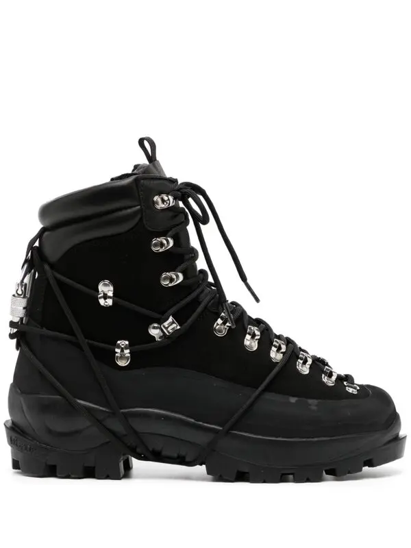 HELIOT EMIL Lace-up Leather Boots