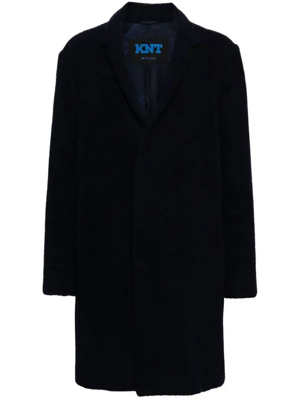 Kiton Single-breasted Fleece Coat