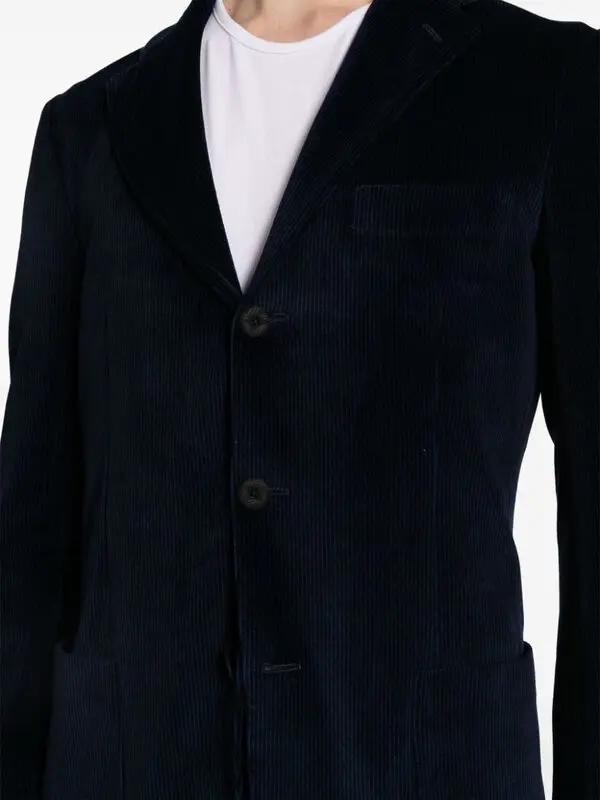 Kiton Single-breasted Corduroy Suit