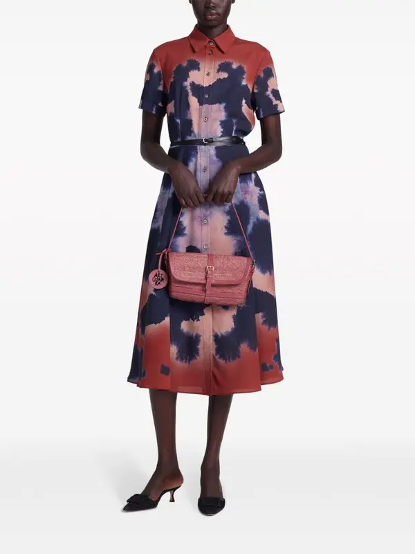Altuzarra Kiera Midi Shirt Dress - Red