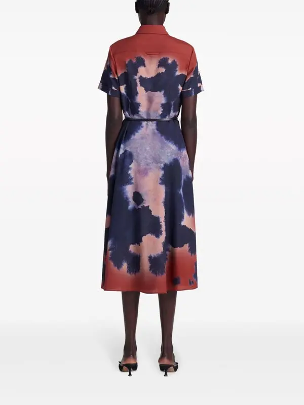 Altuzarra Kiera Midi Shirt Dress - Red