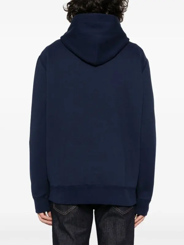 Polo Ralph Lauren Embroidered Logo Cotton Blend Hoodie