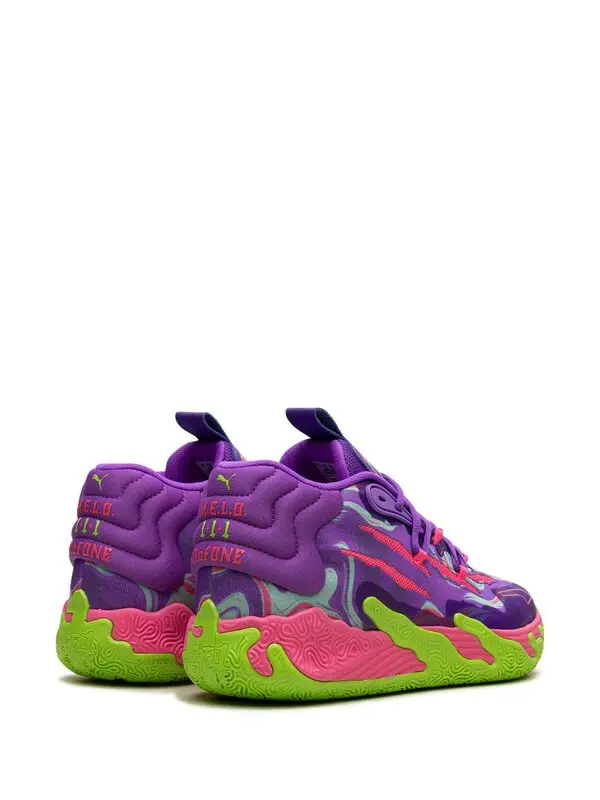PUMA Mb.03 Toxic Glimmer/green Gecko Sneakers - Purple