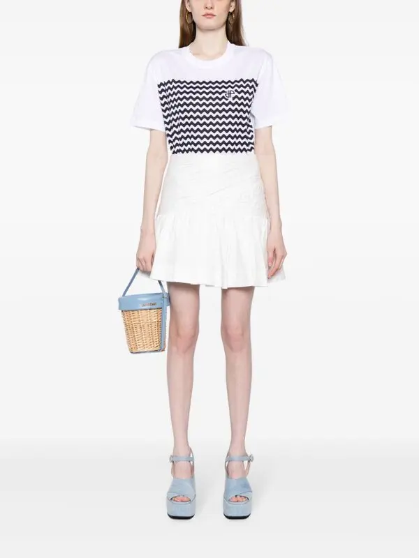 PATOU Waves Organic-cotton T-shirt