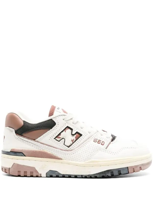 NEW BALANCE 550 Leather Sneakers - White