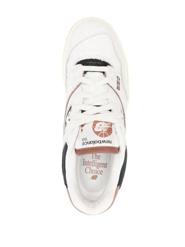 NEW BALANCE 550 Leather Sneakers - White