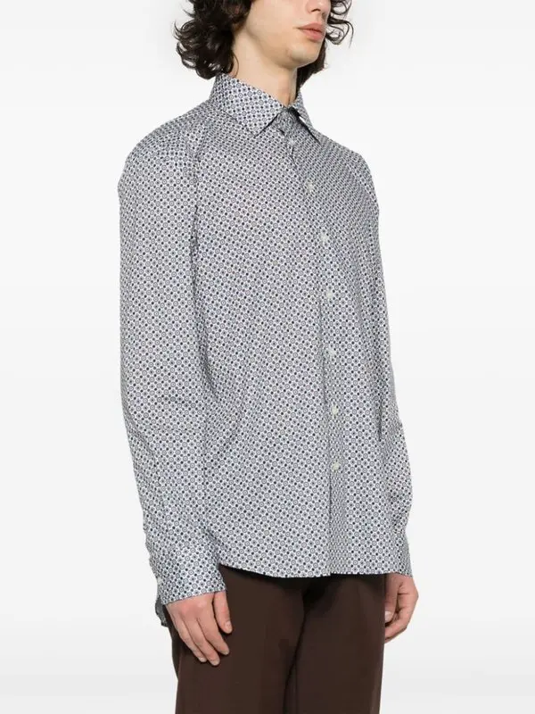 Etro Graphic-print Cotton Shirt