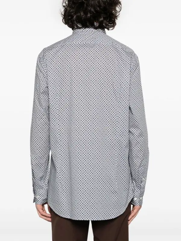 Etro Graphic-print Cotton Shirt