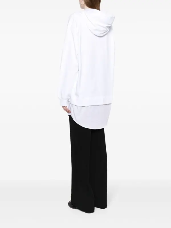 PATOU Trompe-l'oeil Hoodie Dress