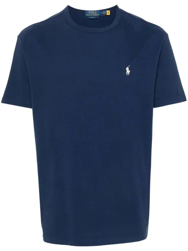 Polo Ralph Lauren Crewneck Cotton T-shirt - Blue