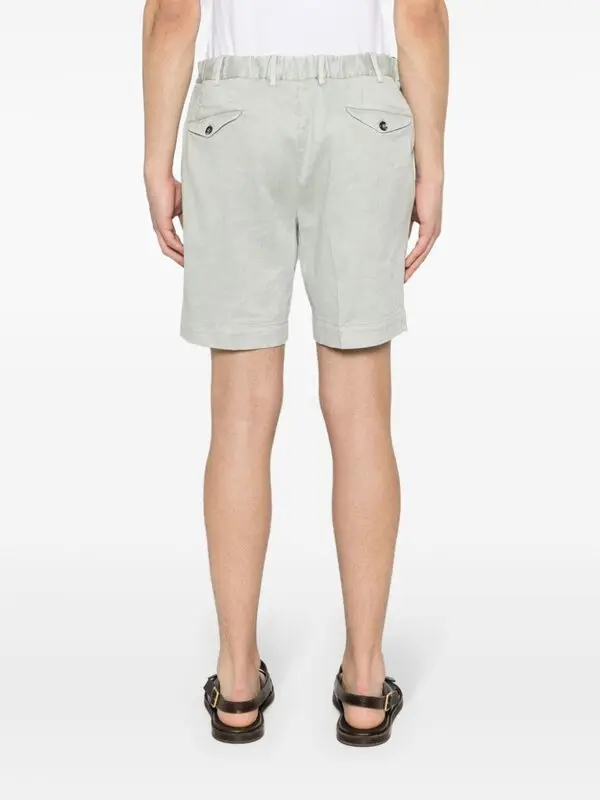 DELL'OGLIO Pleated Chino Shorts