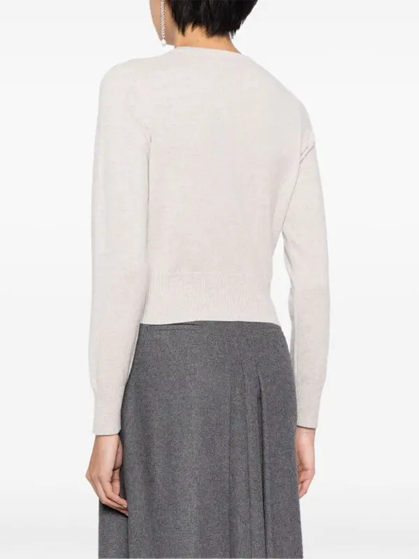 N.peal Long-sleeve Cashmere Cardigan - Grey