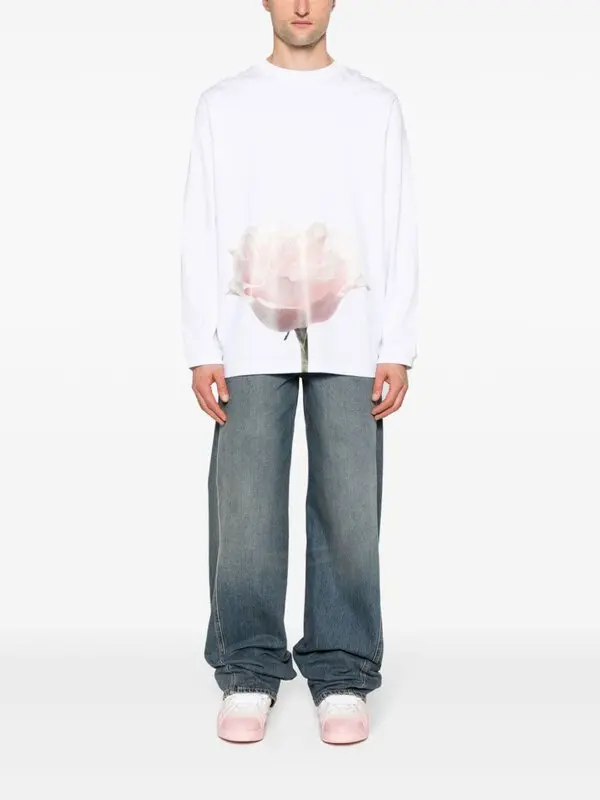 LANVIN Mid-rise Straight-leg Jeans - Blue