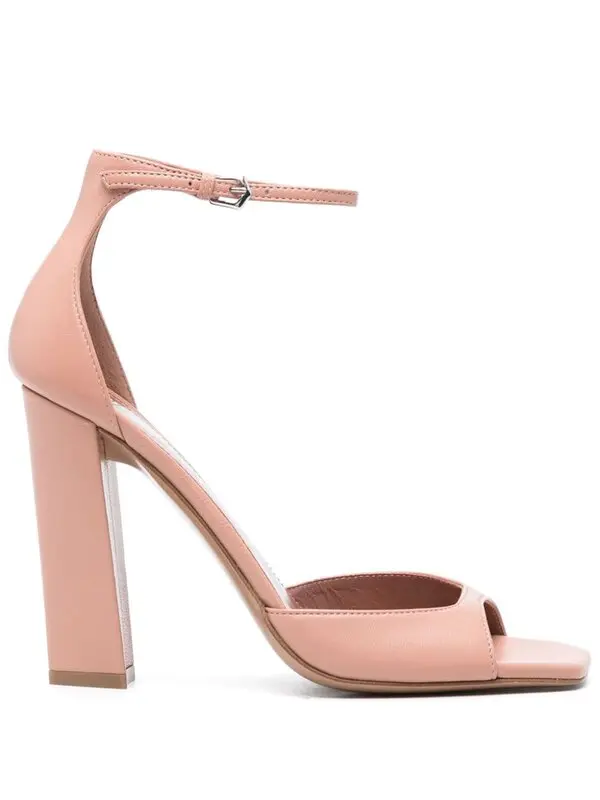 Paris Texas Grace 110mm Sandals - Pink