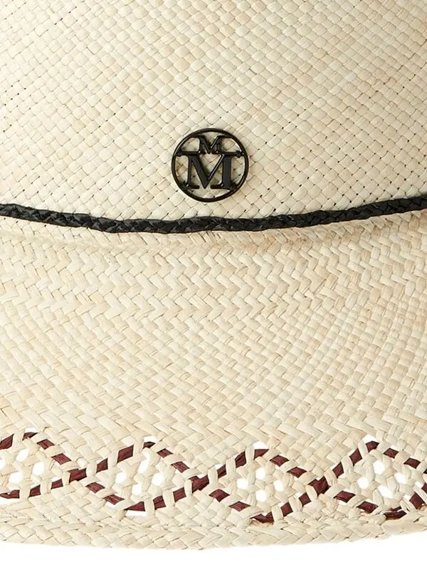 MAISON MICHEL Liana Straw Cloche Hat