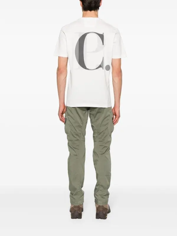 C.P. COMPANY Logo-print Cotton T-shirt