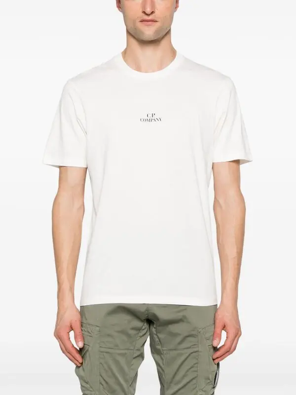 C.P. COMPANY Logo-print Cotton T-shirt