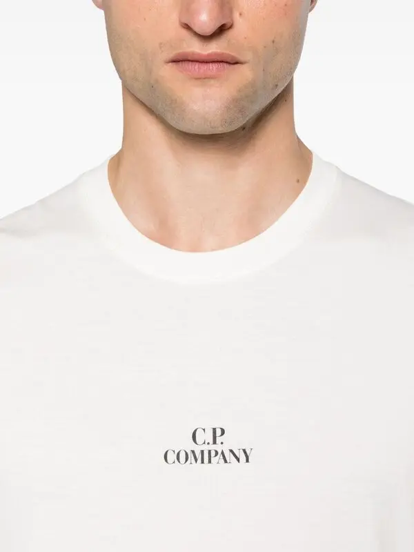 C.P. COMPANY Logo-print Cotton T-shirt