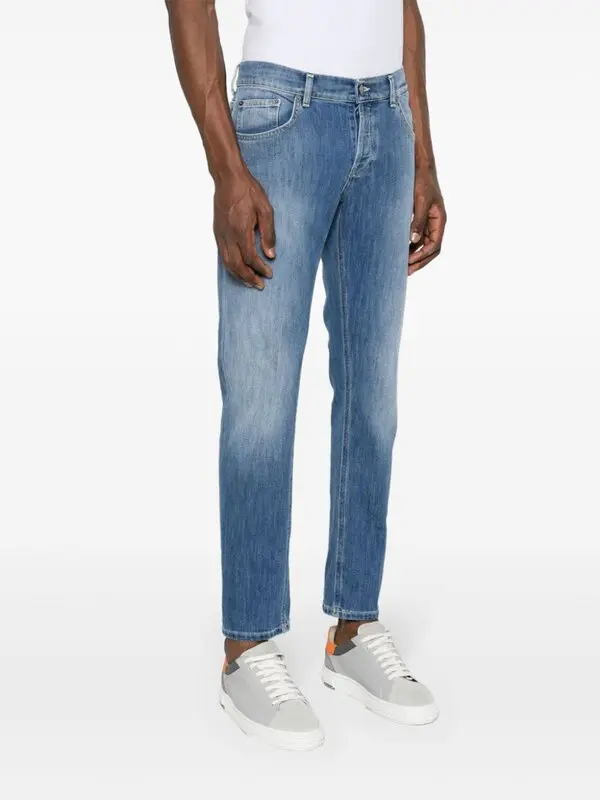 DONDUP Mius Slim-fit Low-rise Jeans