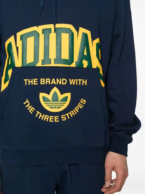 Adidas Vrct Logo-print Hoodie