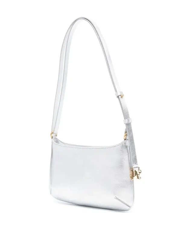 Palm Angels Giorgina Metallic Shoulder Bag - Silver